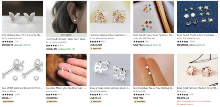 How to generate best Etsy tags for earrings | Etsy SEO for Jewelry